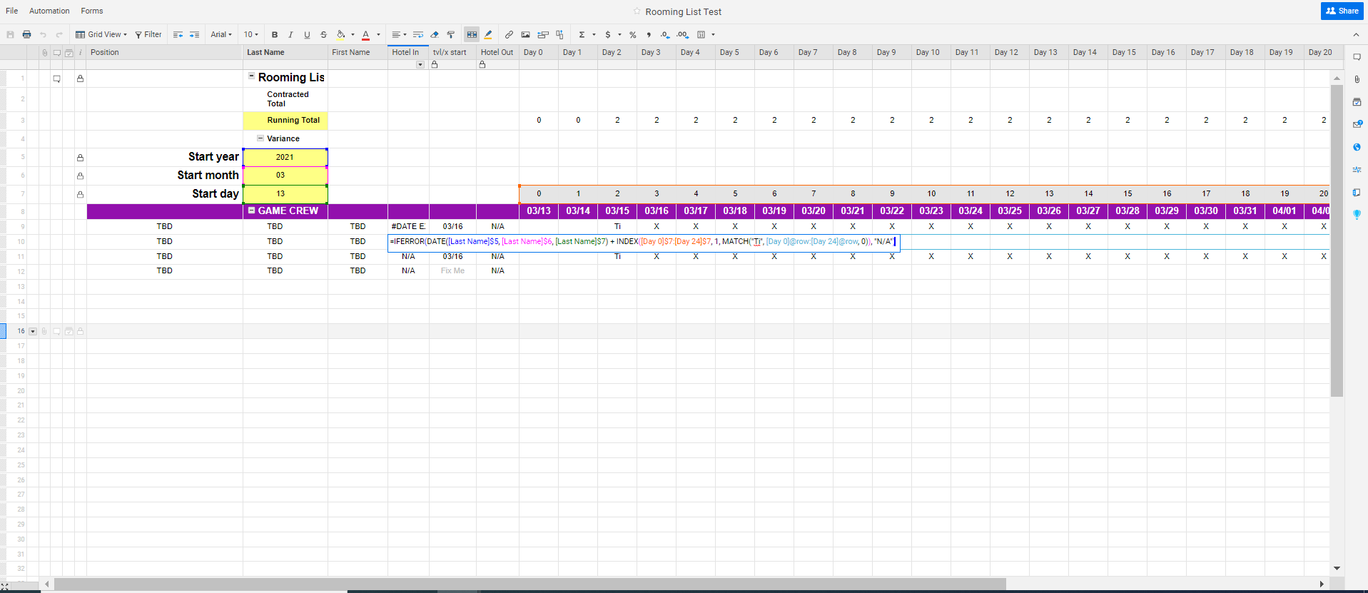 IfError With Index And Match Smartsheet Community
