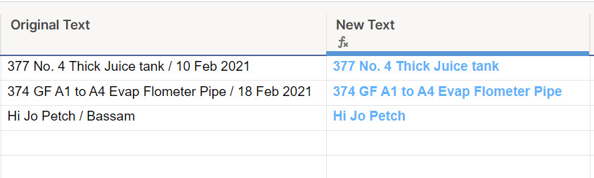 Removing Partial Text From A Cell Smartsheet Community