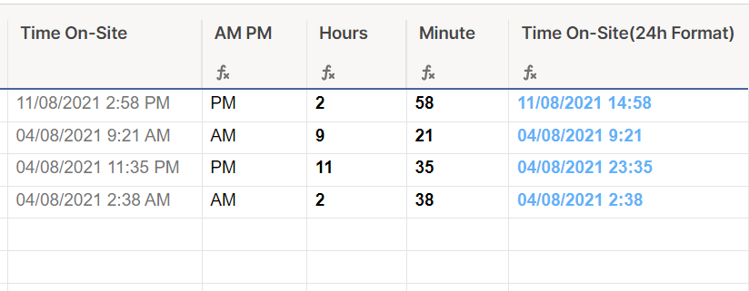 Convert Date And Time To 24 Hour Smartsheet Community