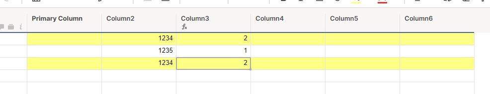 Compare Two Cell Values In The Same Column Smartsheet Community