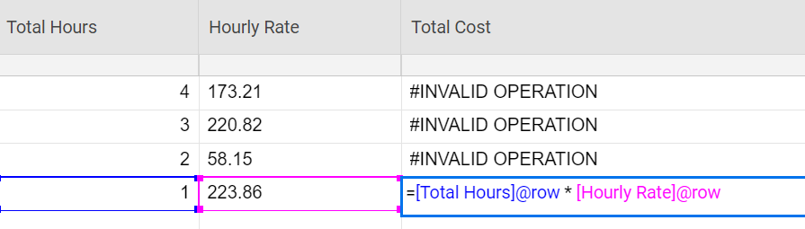 Multiplying Formula Results Smartsheet Community