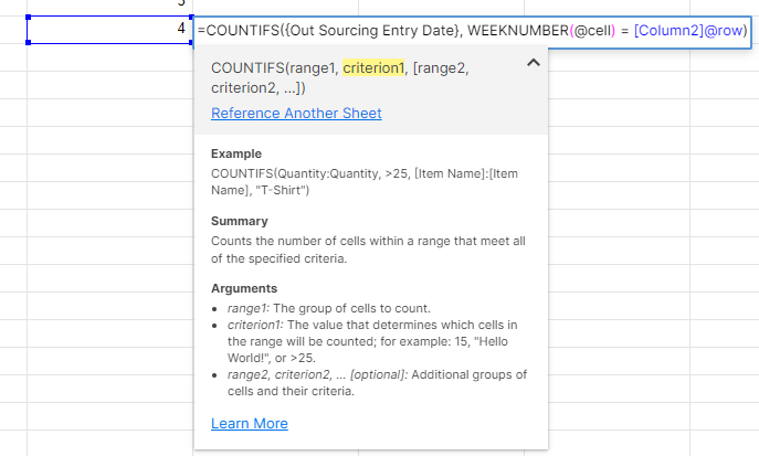 Weeknumber Formula Help Smartsheet Community