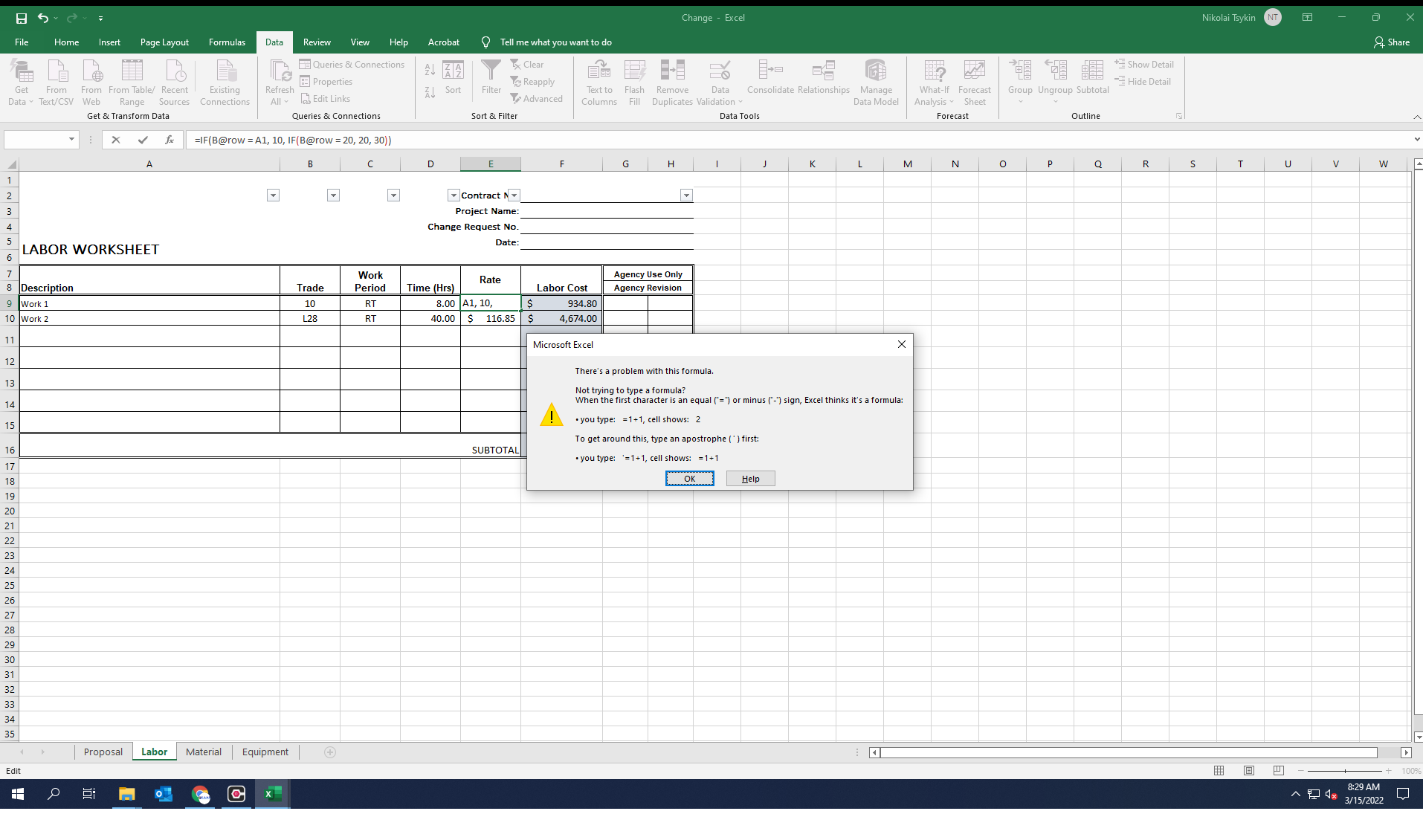 How To Change The Value Of A Cell Depending On Another Cell Smartsheet Community