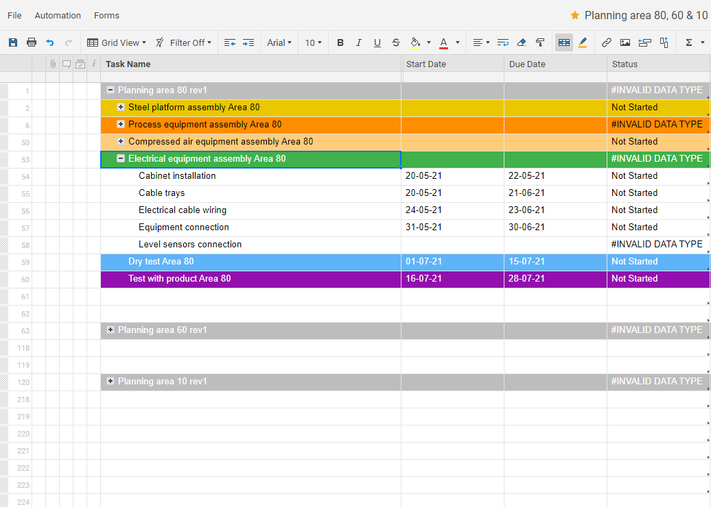 How To Use Countif Countifs Where Parent Rows Are Excluded In A
