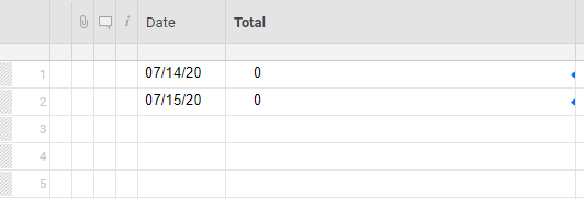  How Do You Sum A Column For Multiple Same Date Entries Smartsheet 