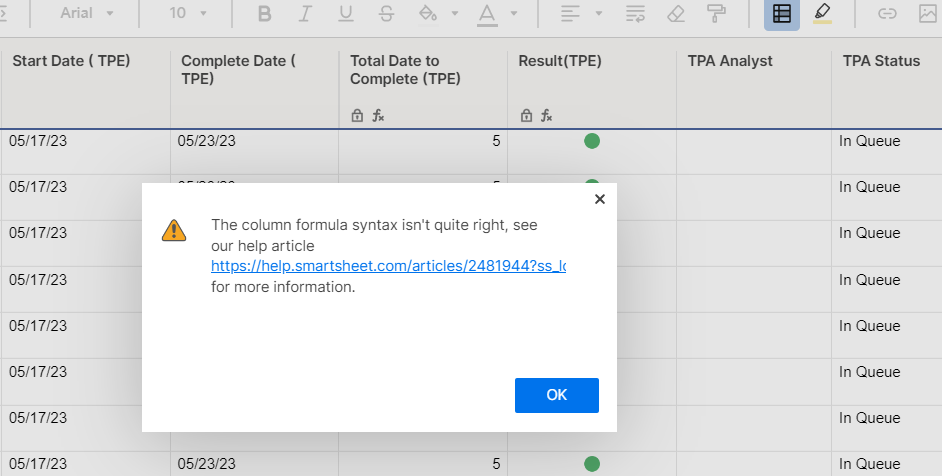How to use IF and IFERROR? - Smartsheet Community