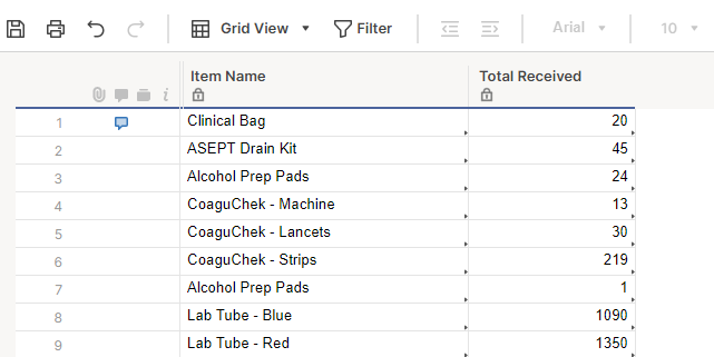 Reference Another Sheet To Return Quantities From Multiple Rows Smartsheet Community