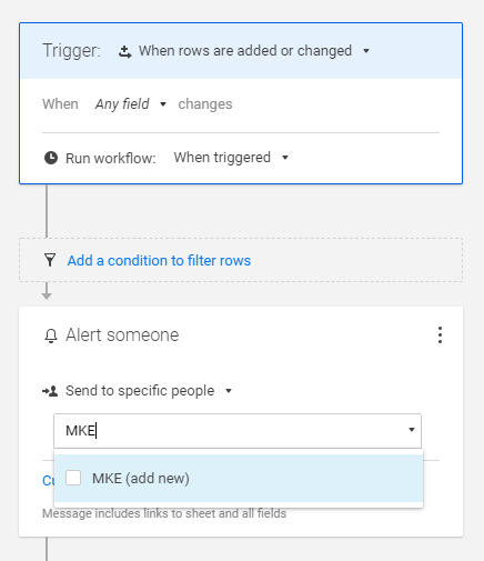 Contact Group Row Notifications Smartsheet Community