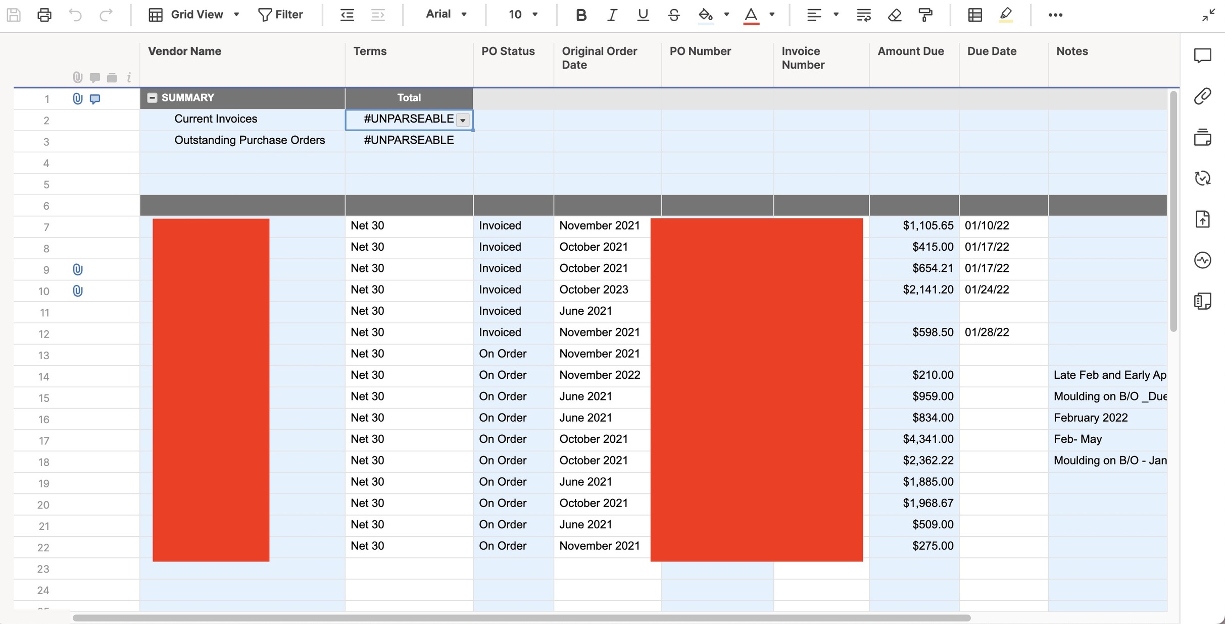 Formula In A Dropdown Menu Smartsheet Community