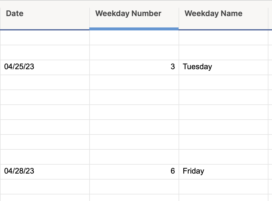 Formula To Return The Week Ending Date Based On Another Cells Date