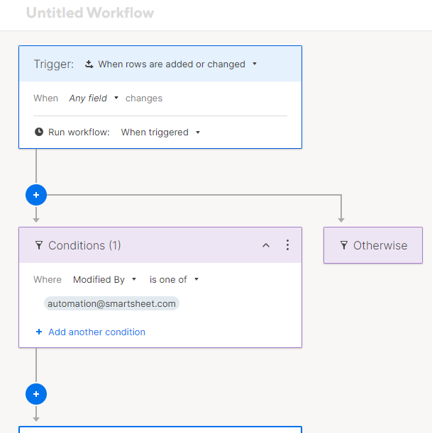 Automation For Changes Made By A Particular User Smartsheet Community