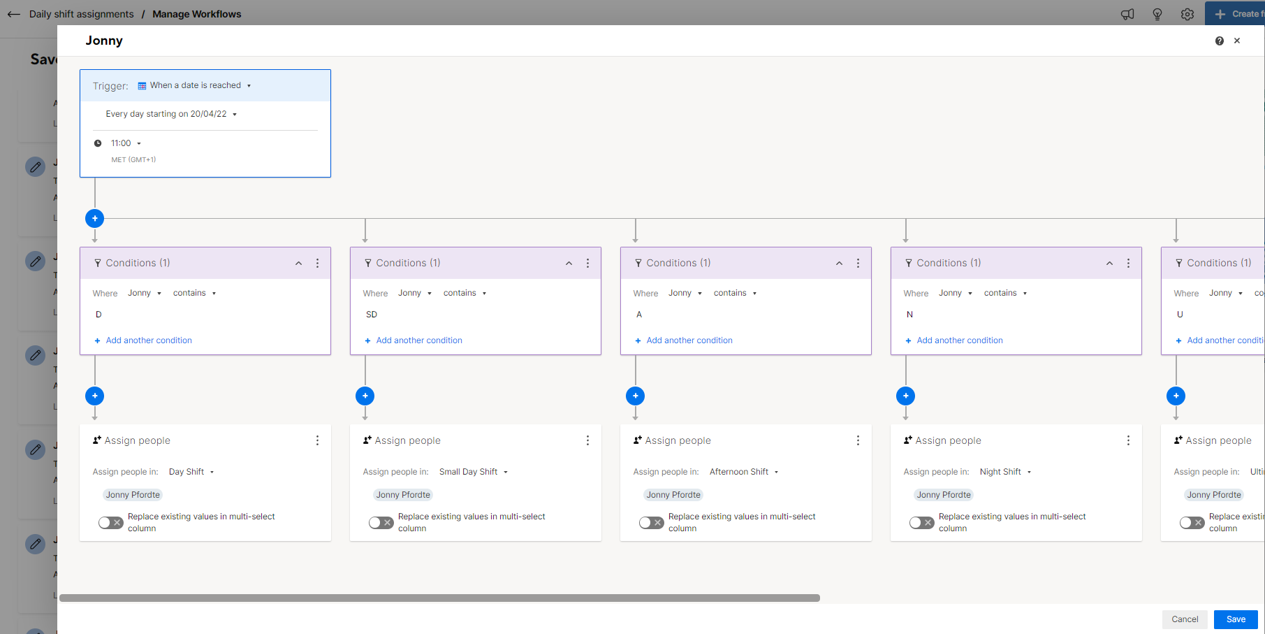 Workflow Automation Assign People Function Smartsheet Community