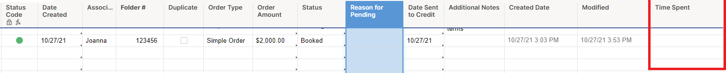 Create Date Modified Date Time Spent Smartsheet Community