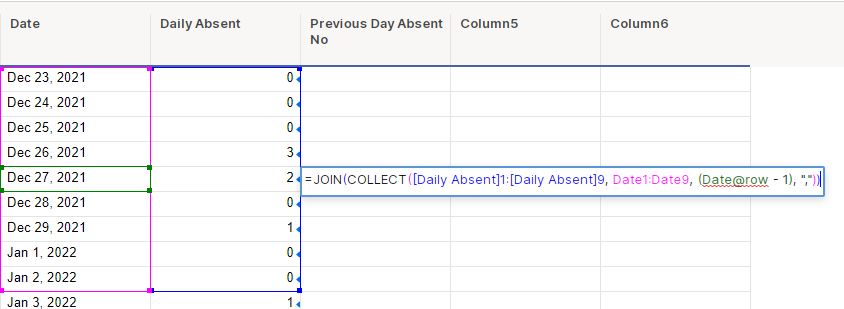 Collect Record For Previous Day To Calculate Variance Smartsheet 