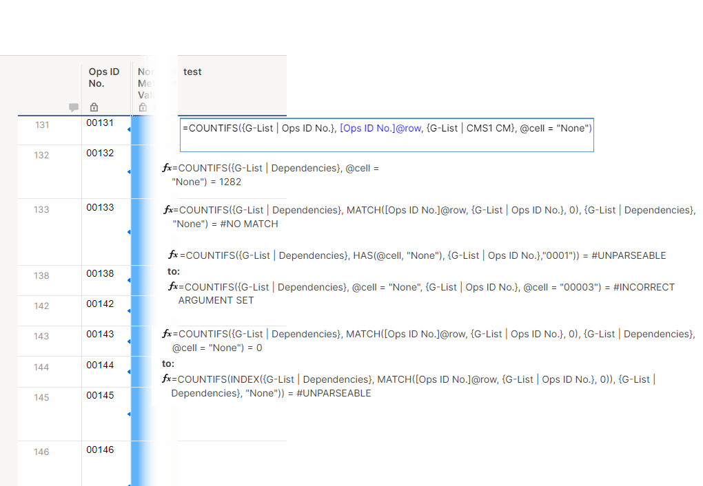 Cross sheet Referencing To Count Across Multiple Columns For A Matching 