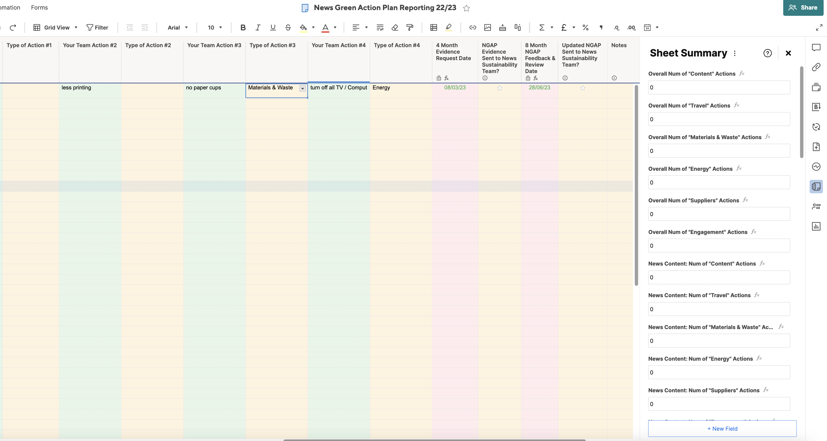 What Formula To Use To Count All Instances Of A Value Across Multiple 