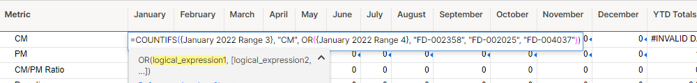 Nesting OR Function In COUNTIF Smartsheet Community