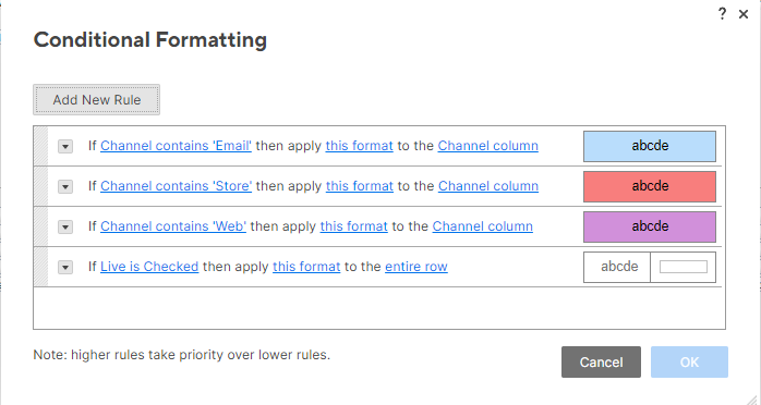 Conditional Formatting Into Calendar View Smartsheet Community