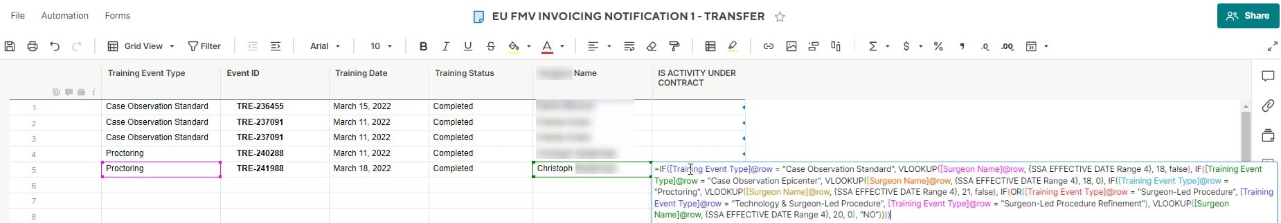 Vlookup First Non blank Match Smartsheet Community