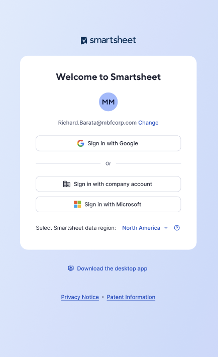 Changes to Smartsheet login experience: What admins should know ...