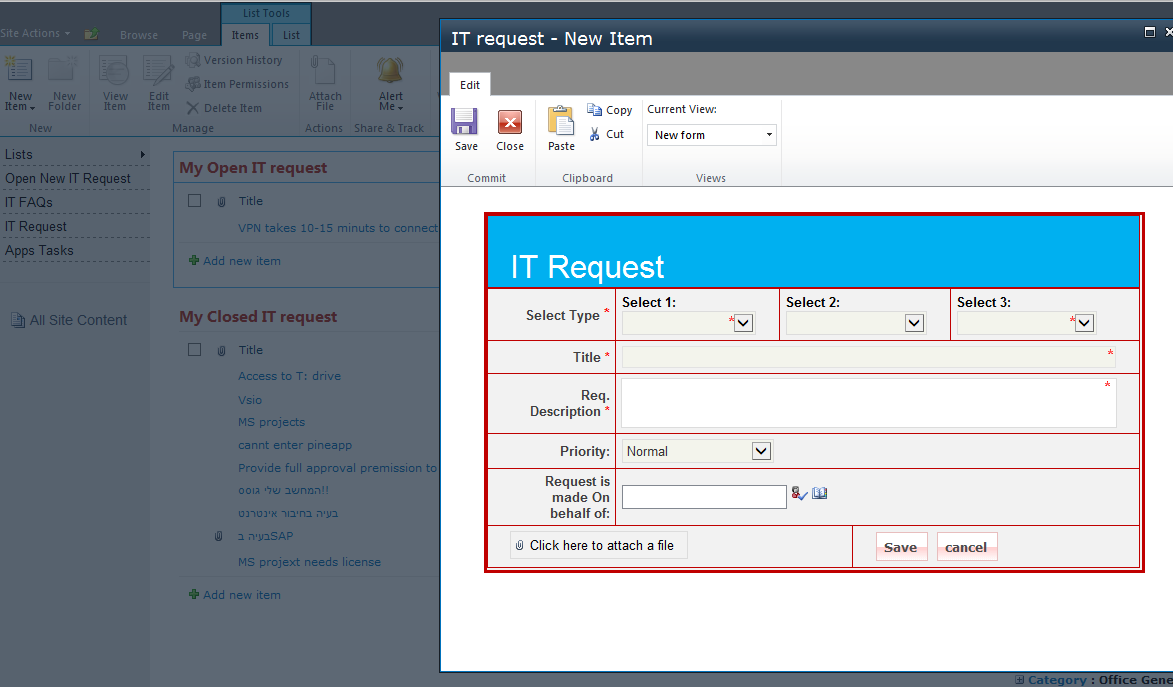 Ticket System Sharepoint Integration With Smartsheet Smartsheet 