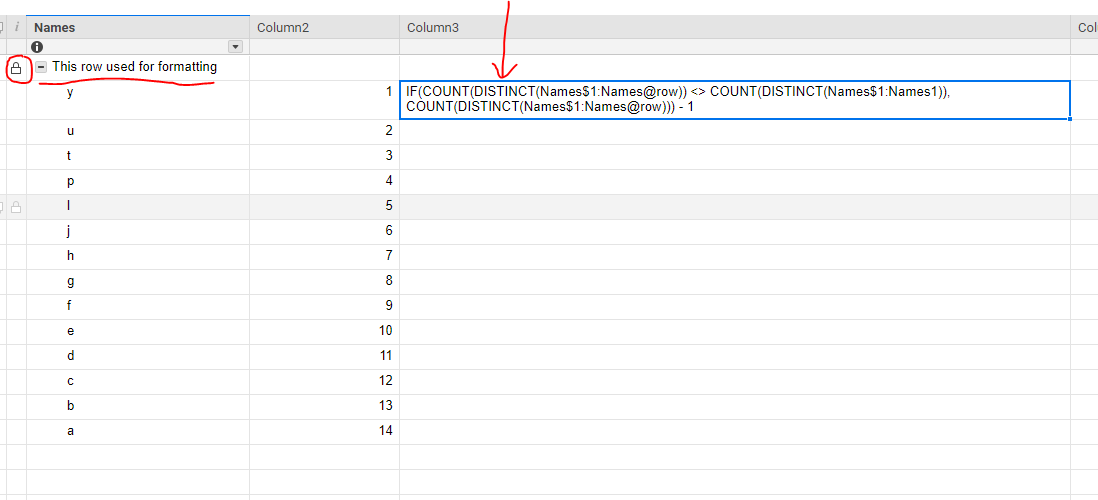 Generate List Of Unique Values INDEX DISTINCT VLOOKUP Smartsheet