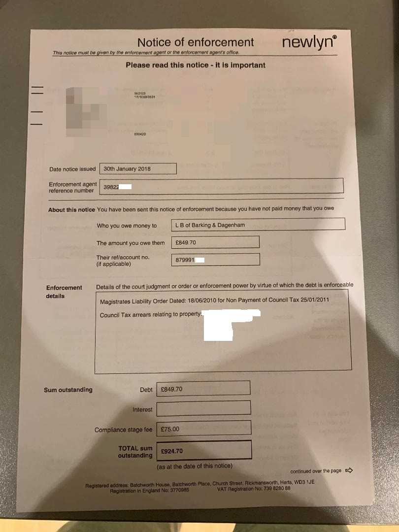 Liability Order - council issues — MoneySavingExpert Forum