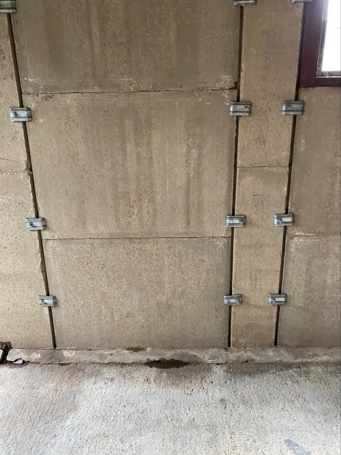 External concrete wall garage - how to fill gaps — MoneySavingExpert Forum