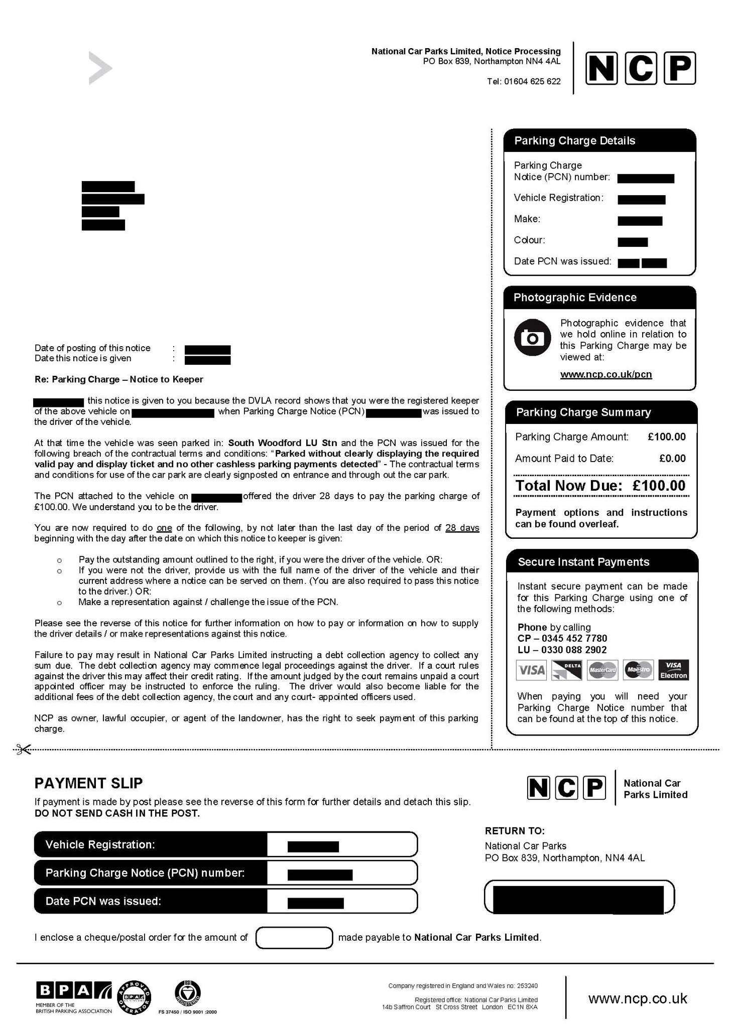 PCN Claim Form - Page 4 — MoneySavingExpert Forum