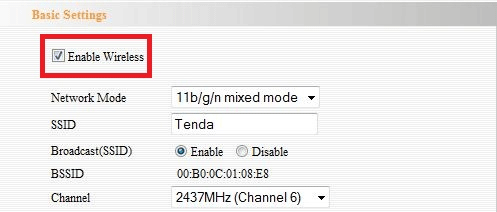 How to enable or disable Wireless on a Tenda Router - Micro Center