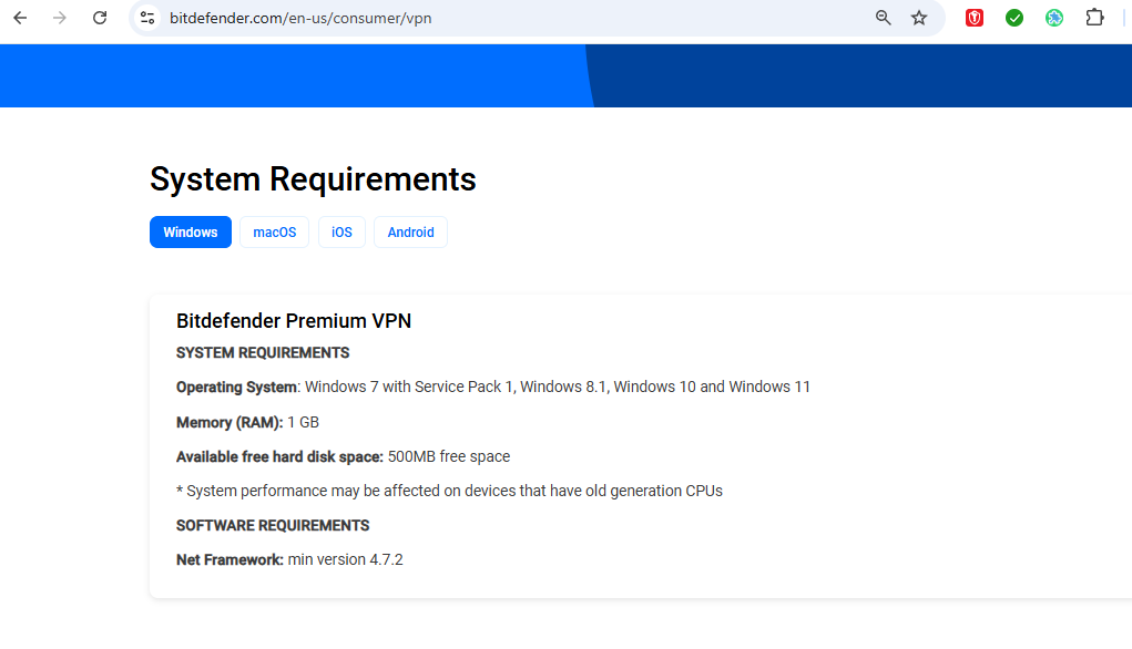 Problem with .NET Framework while installing VPN Premium - Expert Community