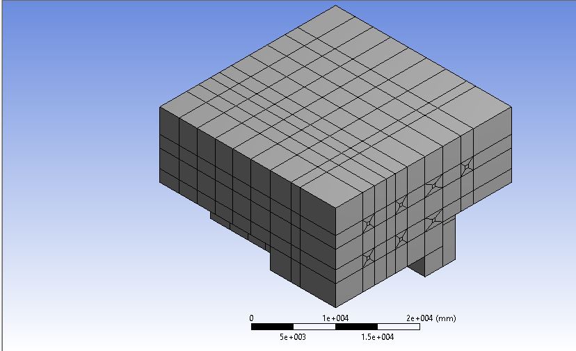 How do I make the same mesh pattern between outside face and interior ...