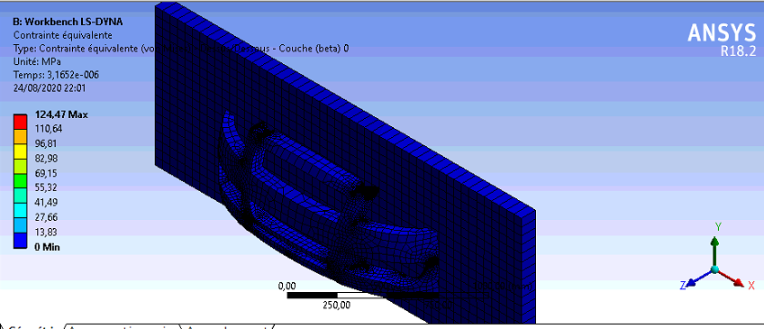 Ansys Workbench LS Dyna module.