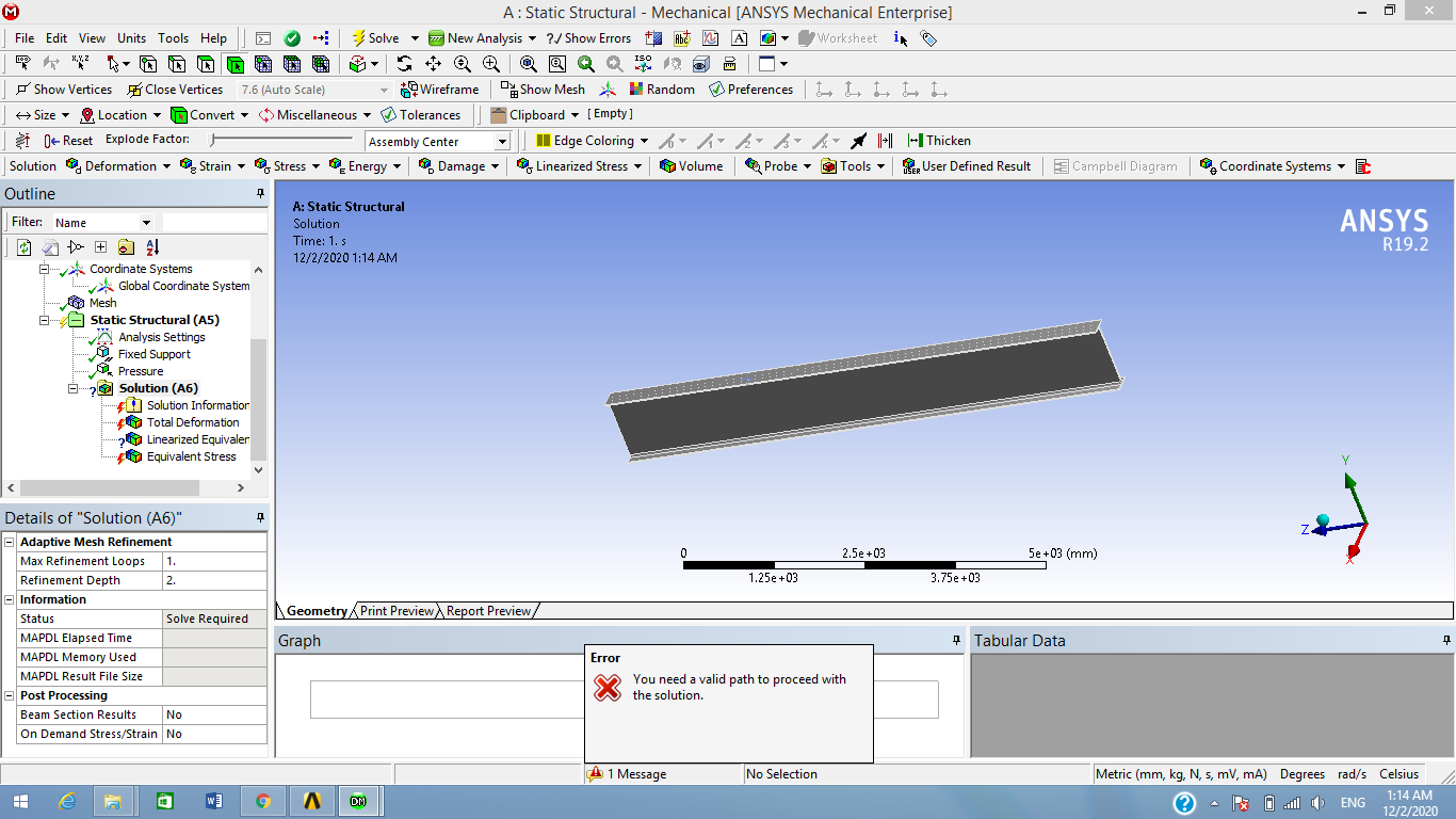How To Create A Valid Path In I Beam Please Help To Remove This Error Cam Someone Help Me With This