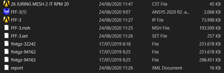 opening different format problem
