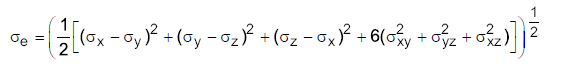 How Ansys calculates Von Mises Stress