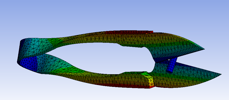 contact status for non linear structural simulation — Ansys Learning Forum