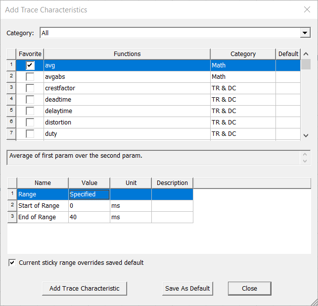 How To Calculate Automatically Average Torque In Steady state In 