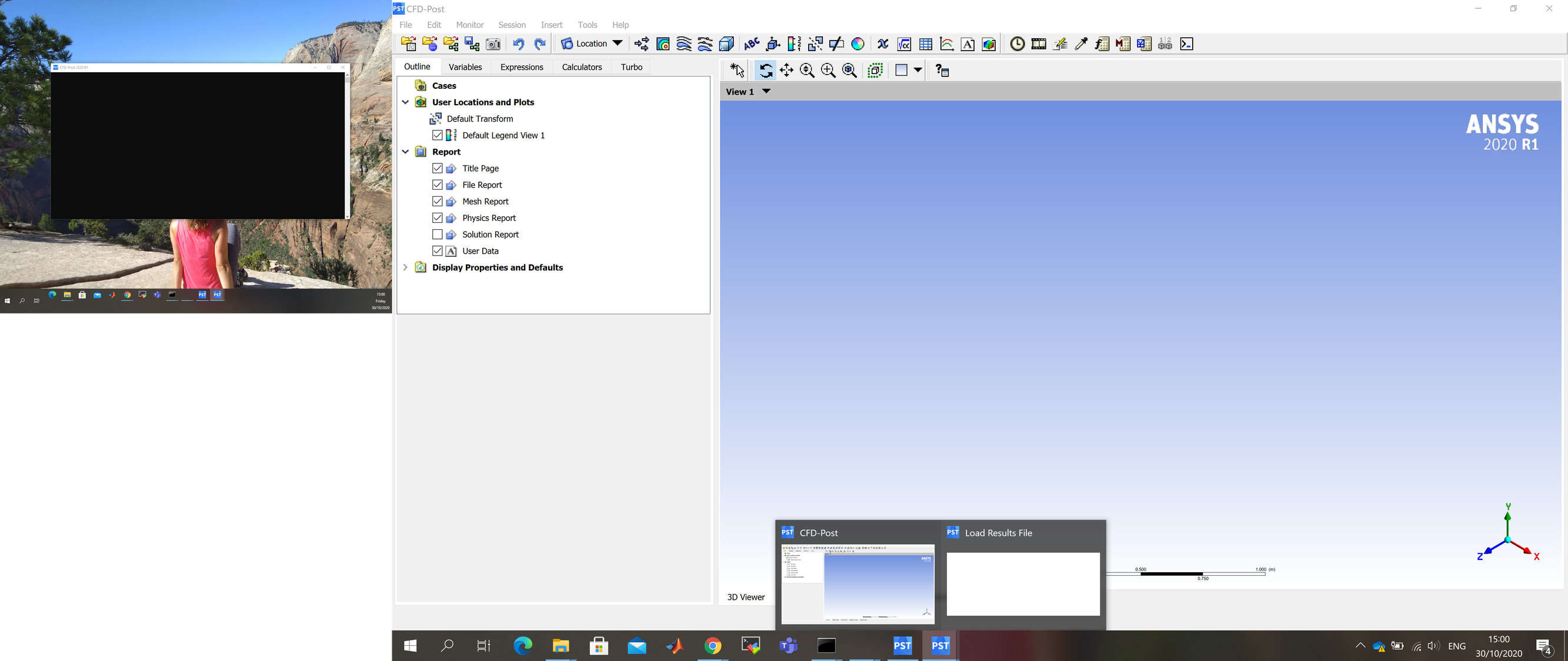 CFDpost 2020 R1 Doesn t Load Result Files