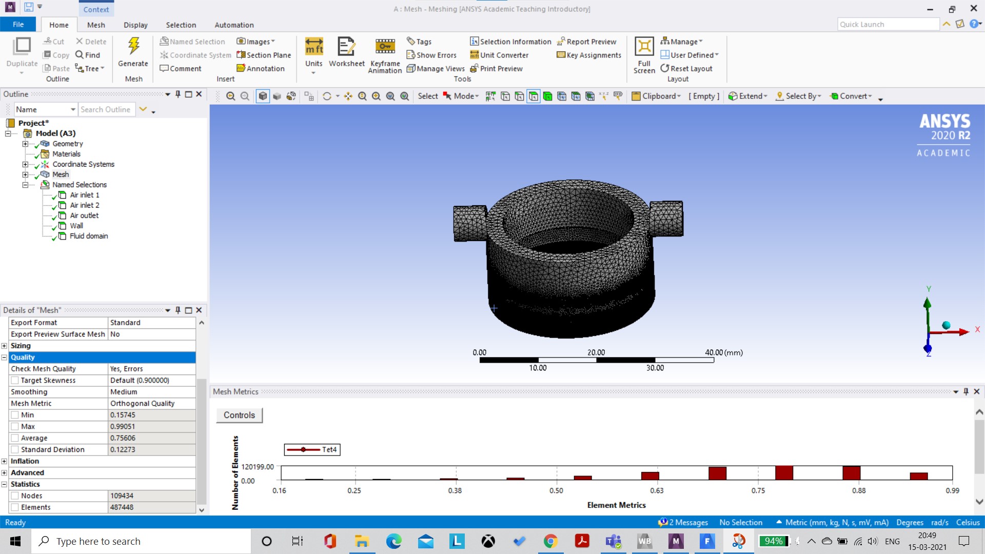 How To Use The Density Based Solver — Ansys Learning Forum