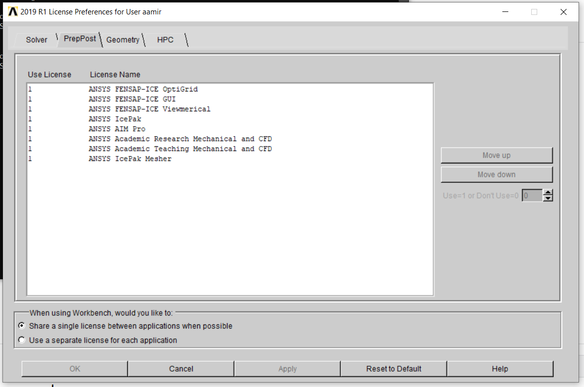 Analysis License Manager error