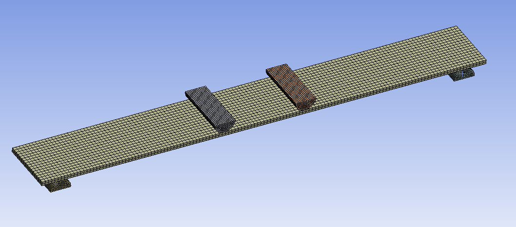 Bending test simulation-help