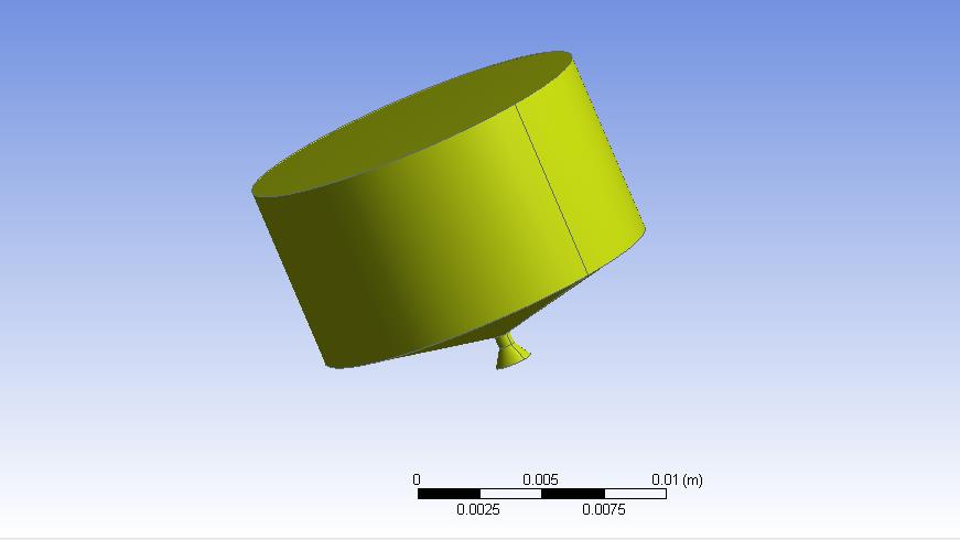 Spray Pattern for a water atomizer
