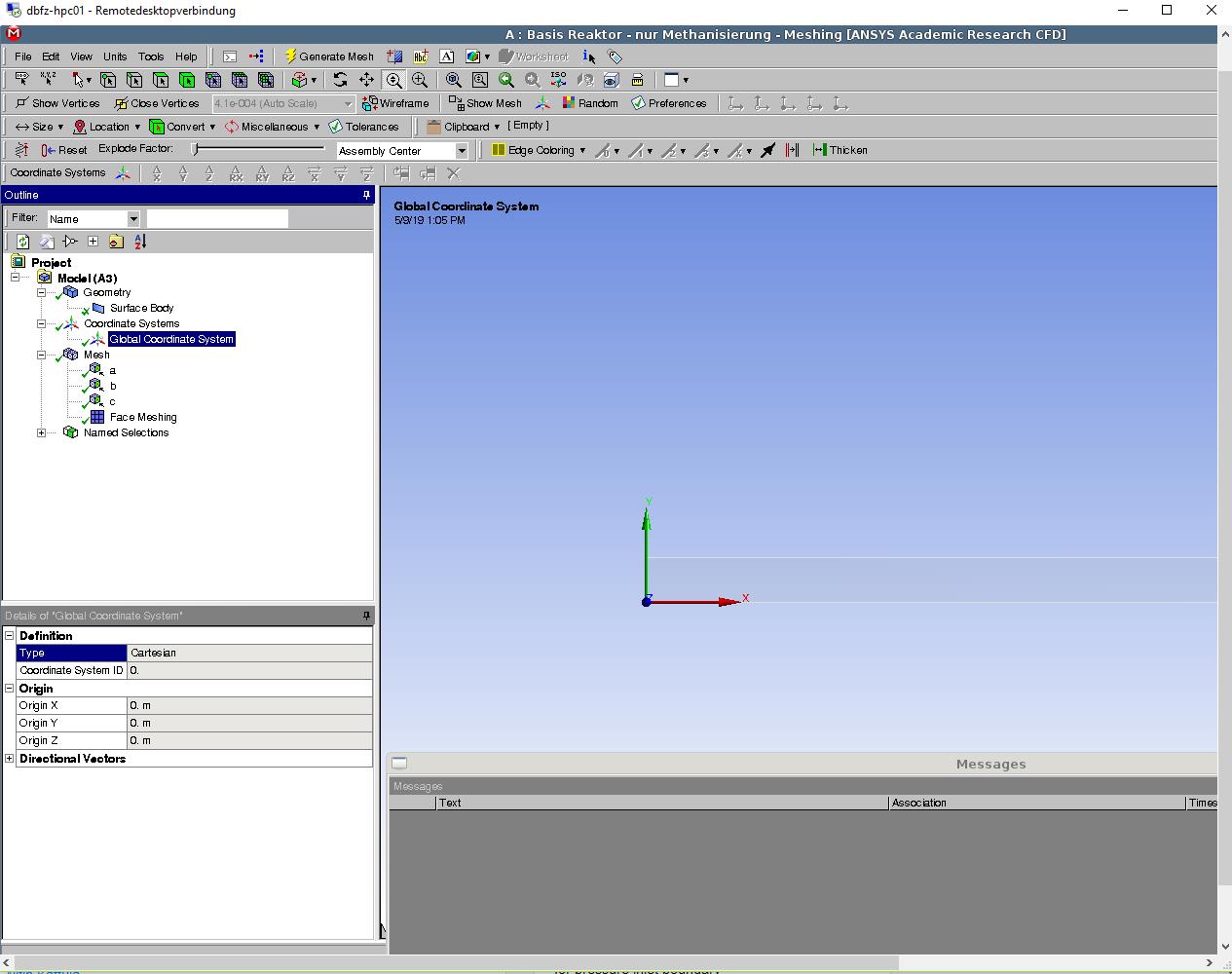 floating point exception after putting 2D planar in 2D asymetric Simulation