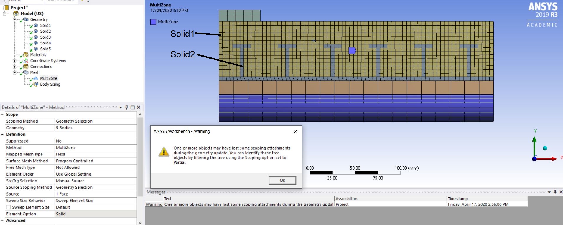 Split A Solid Body For Meshing — Ansys Learning Forum