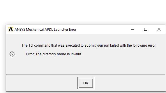 Apdl Not Opening