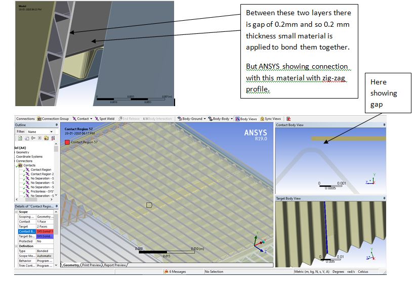 Body connection shared with unmatched