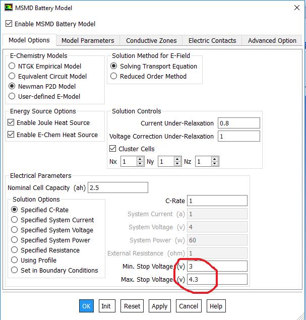 Dual-Potential MSMD Battery Module in Ansys Fluent error