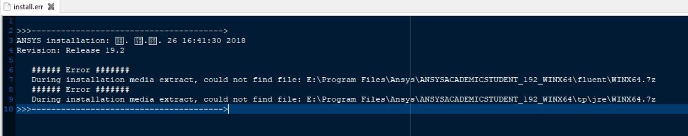 Fluent.exe not included in the package