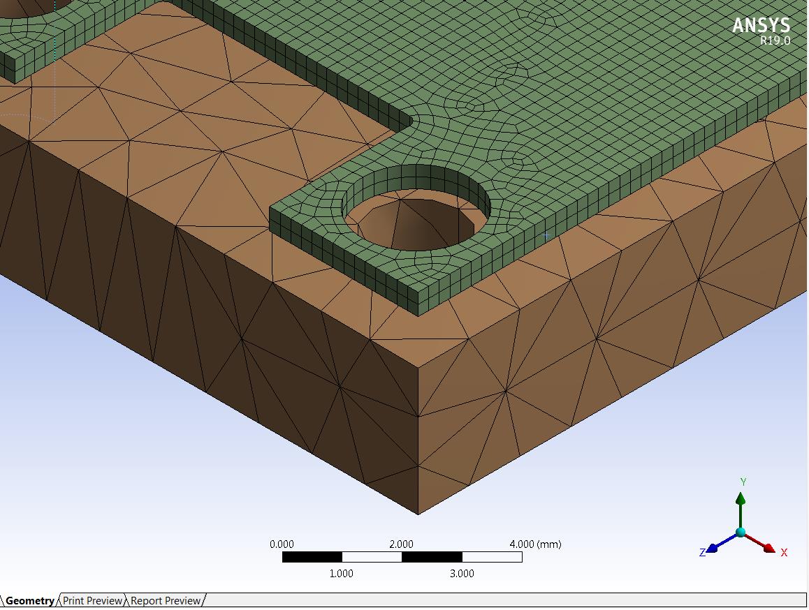 Contact Characterization: Compliance between a sheet and a non-flat base